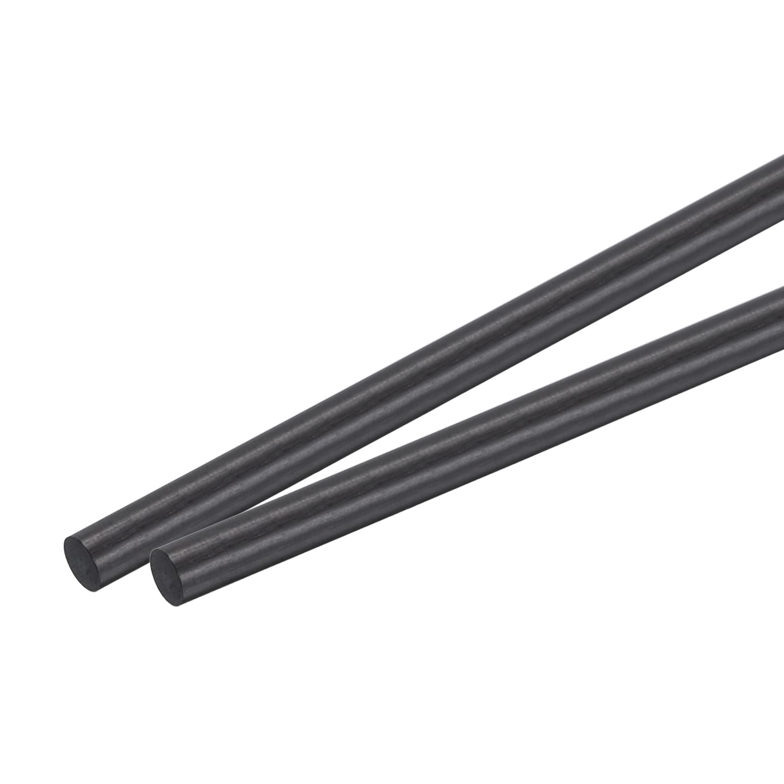 Unique Bargains Carbon Fiber Rod 6mm x 100mm Carbon Rod Bar for RC ...