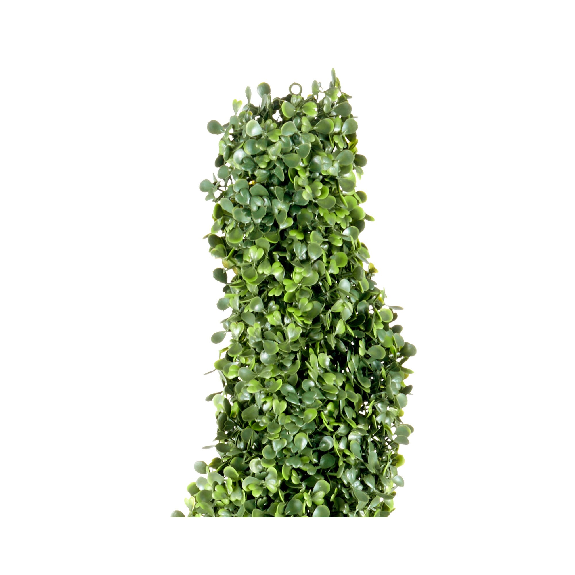 Afoxsos 2 Pack 4 ft Artificial Boxwood Spiral Topiary with Pot ...
