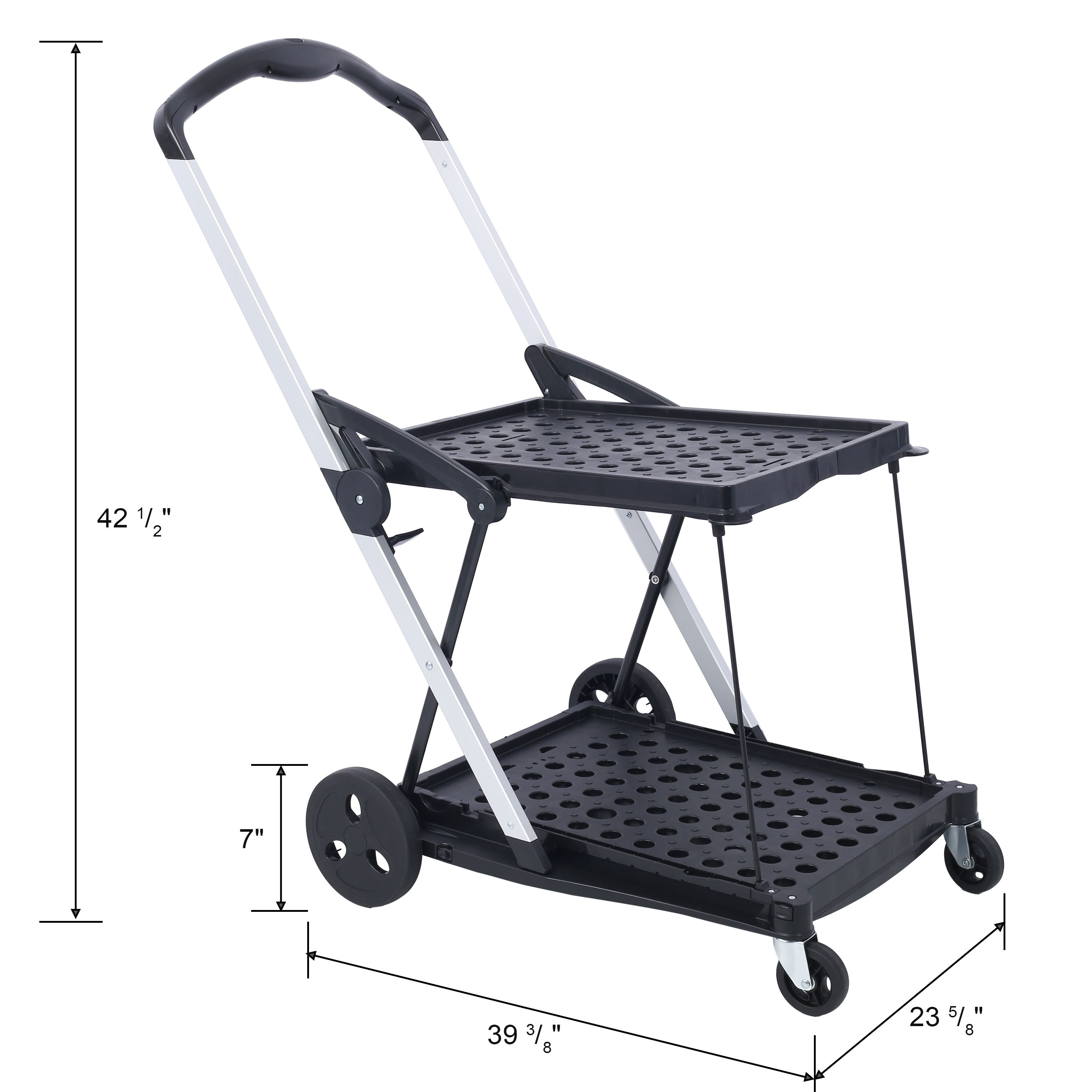 Tatayosi Collapsible Utility Cart Multi Use Functional Collapsible ...