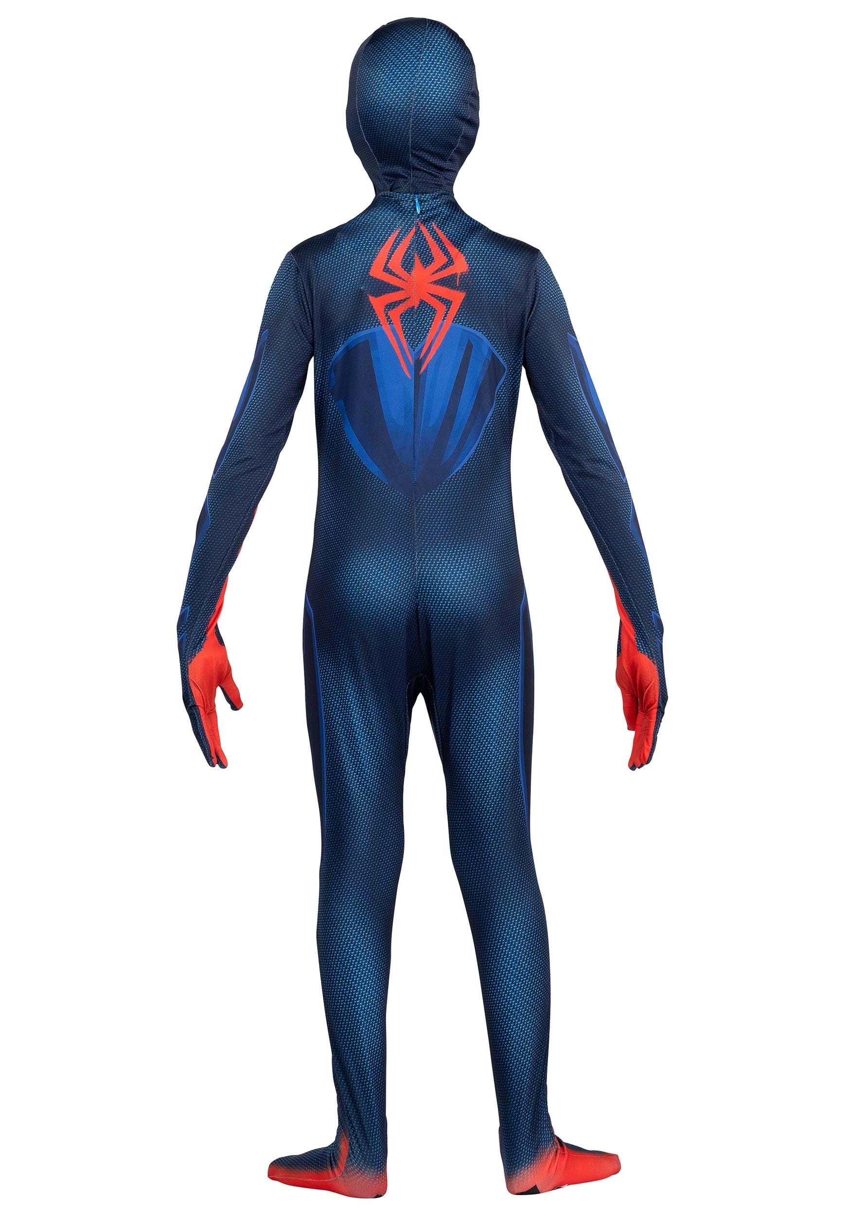 Jazwares Classic Spider-Man Miles Morales Kid's Zentai Costume Marvel ...