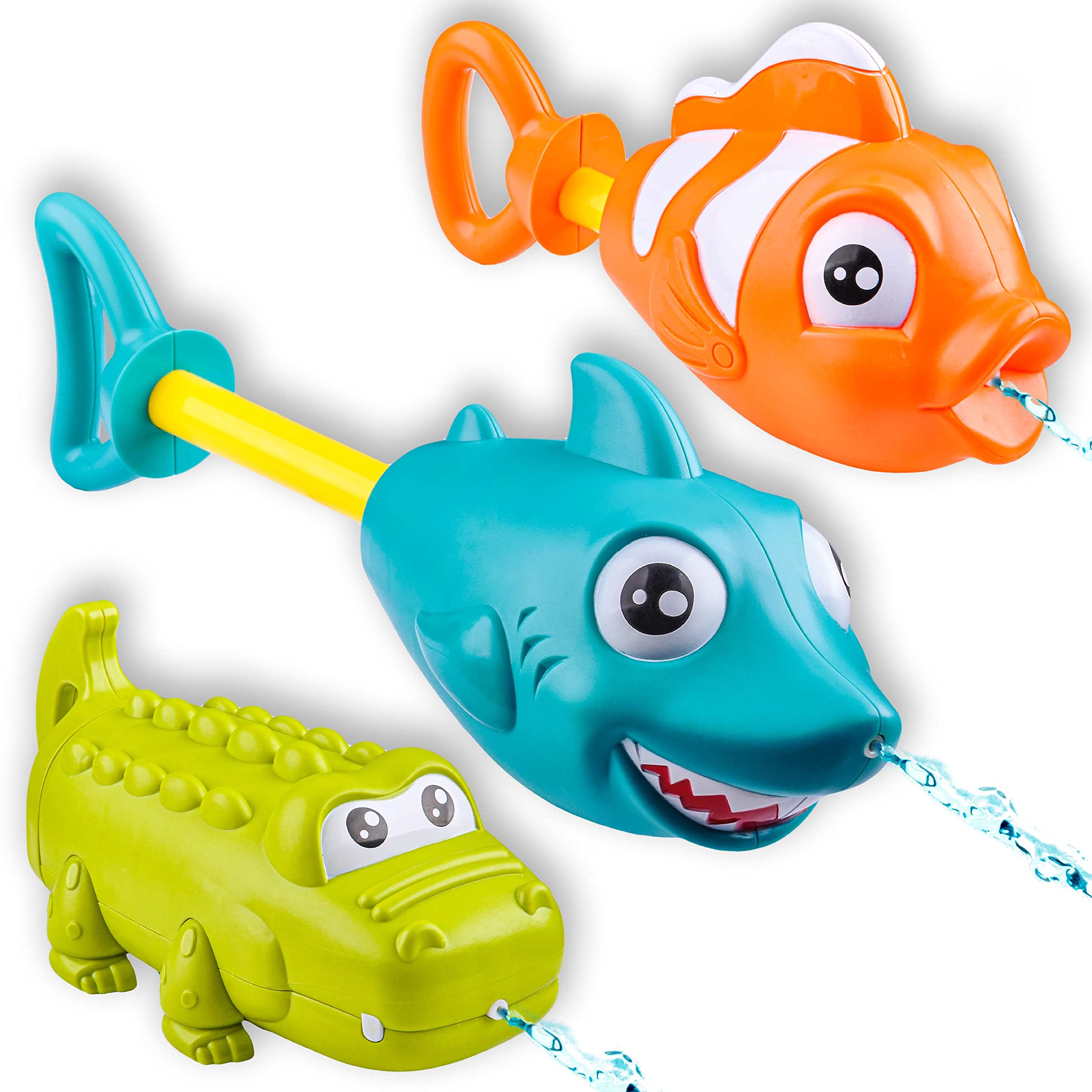 Joyfy 3 packs Outdoor Water Guns Summer Animal Water Soakers Swimming ...