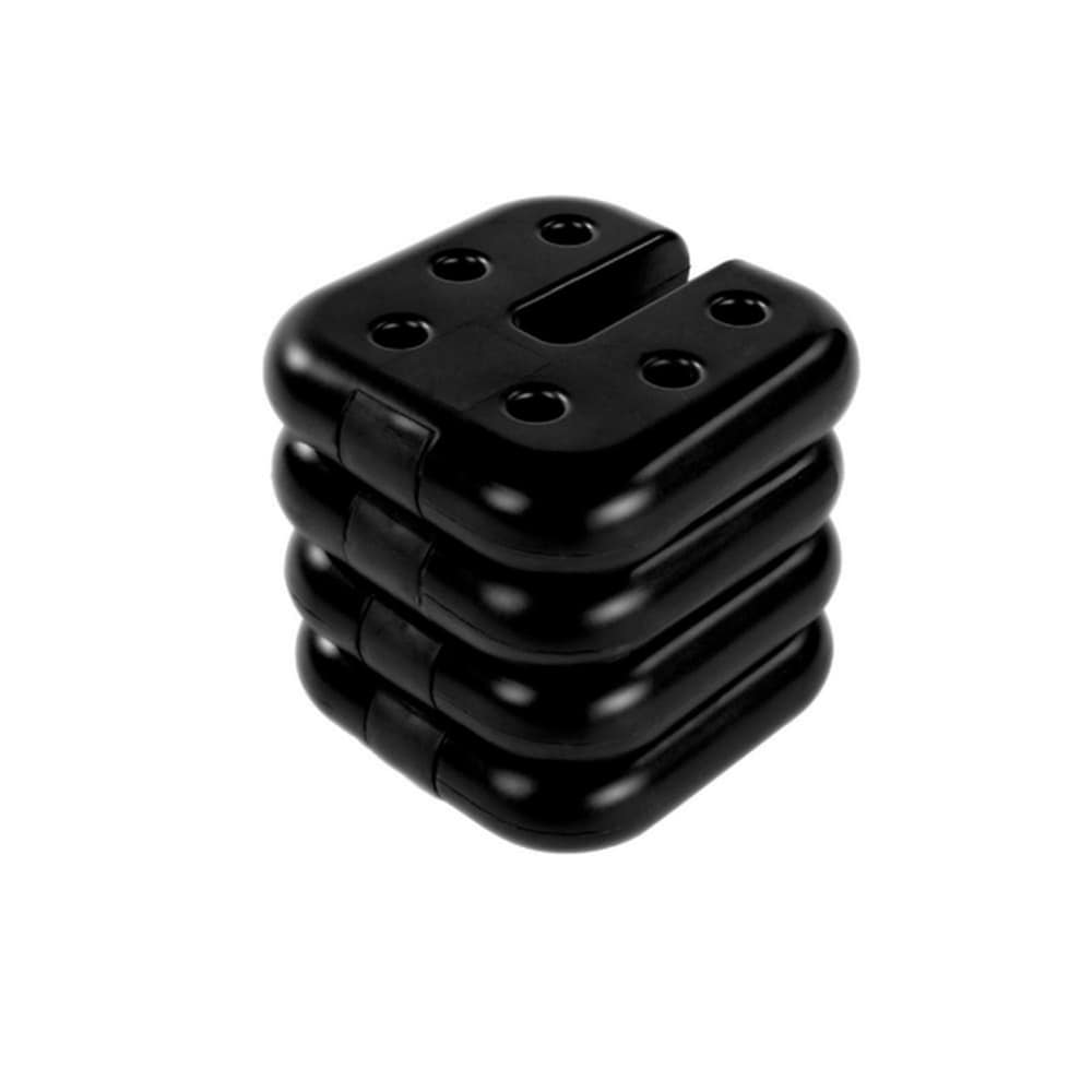 Ace Trading Crown Shade Black Plastic Weight Plate 4 pc 1 pk in the ...