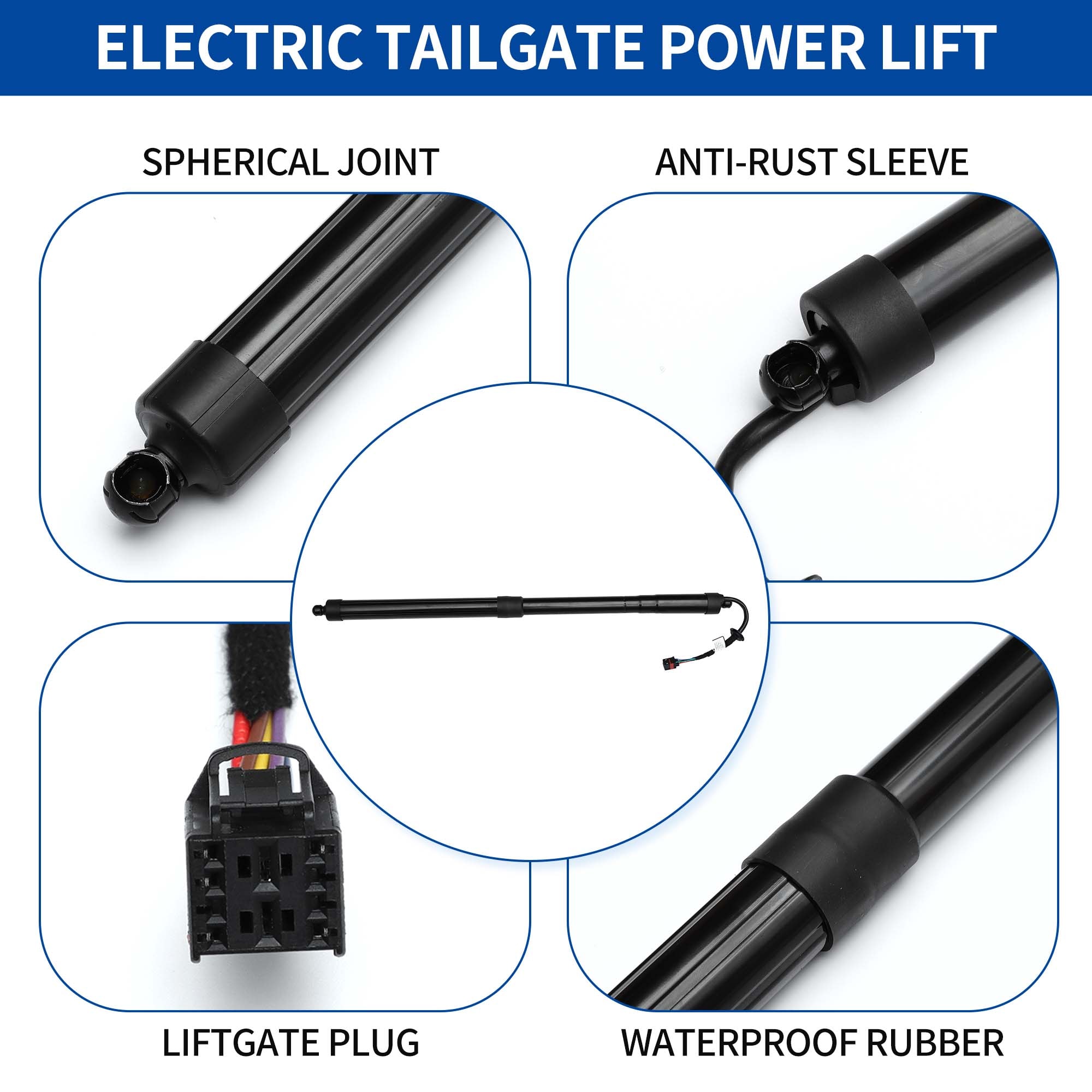 Unique Bargains Rear Left or Right Tailgate Power Lift Support for ...