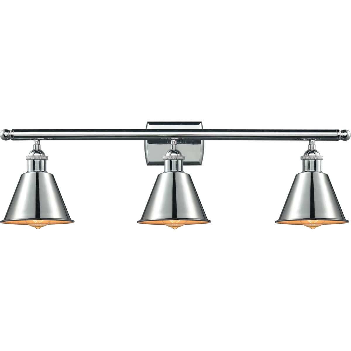 Innovations Lighting 516-3W-PC-M8-LED Ballston Smithfield Bathroom ...