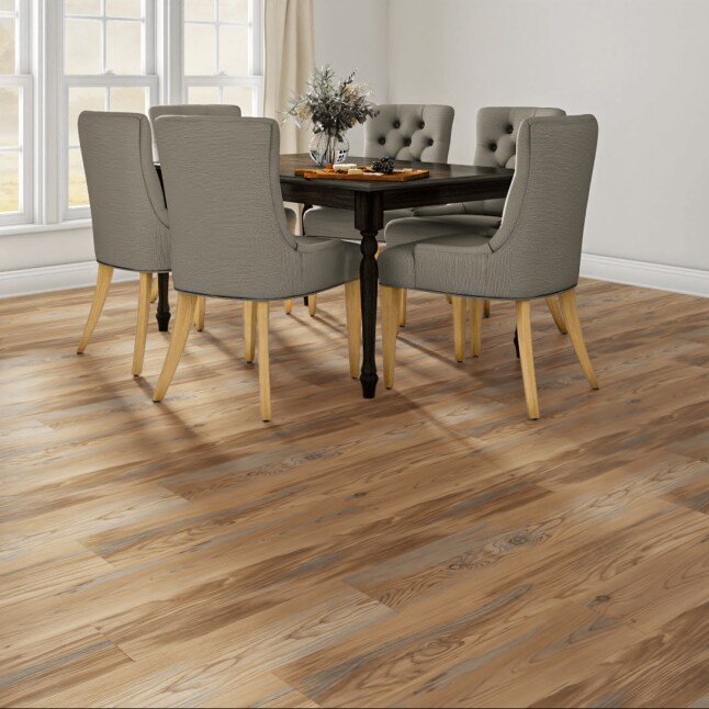 Style Selections Callis Hemlock 8-mm T x 7-in W x 50-in L Laminate ...
