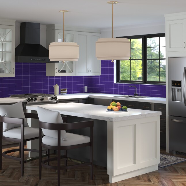 American Olean Color Ways Devotion 3-in x 6-in Glossy Ceramic Subway ...